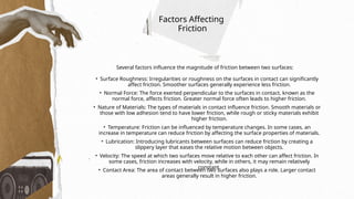 It is the project of science topic friction | PPT