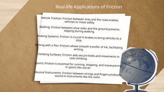 It is the project of science topic friction | PPT
