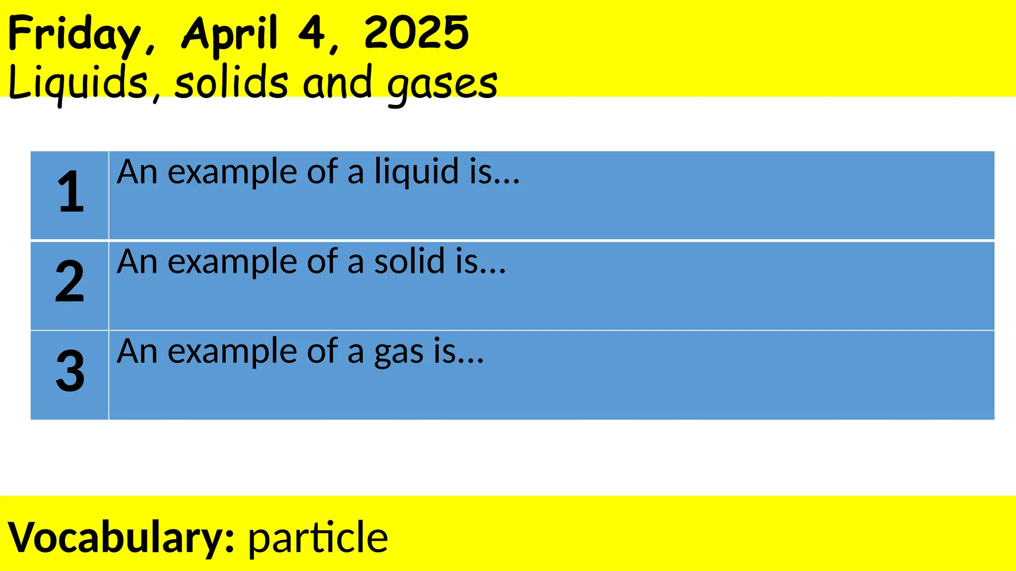 solids liquids and gases | very simple overview of solids, liquids and ...