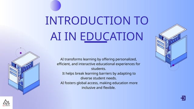 Integrating Artificial Intelligence in Education | PPT