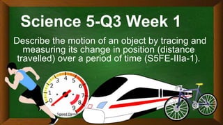 SCIECE FOR GRADE 5 FINDING SPEED DISTANCE AND TIME | PPTX | Track and ...