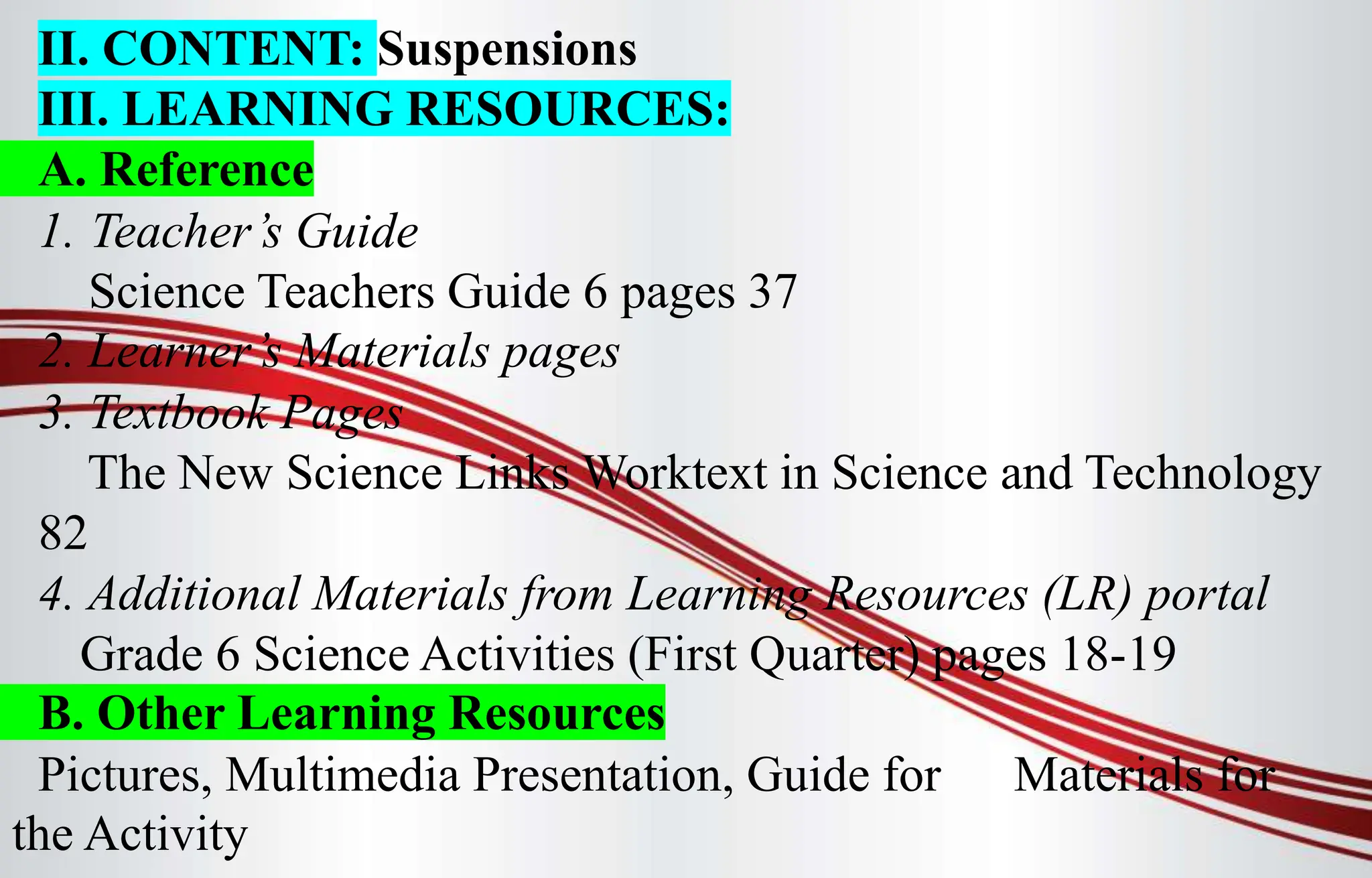 Science-6-Suspensions.ppt