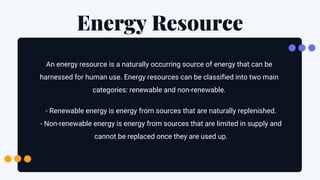 SCIENCE Grade 7 Energy Resources and Examples | PPTX