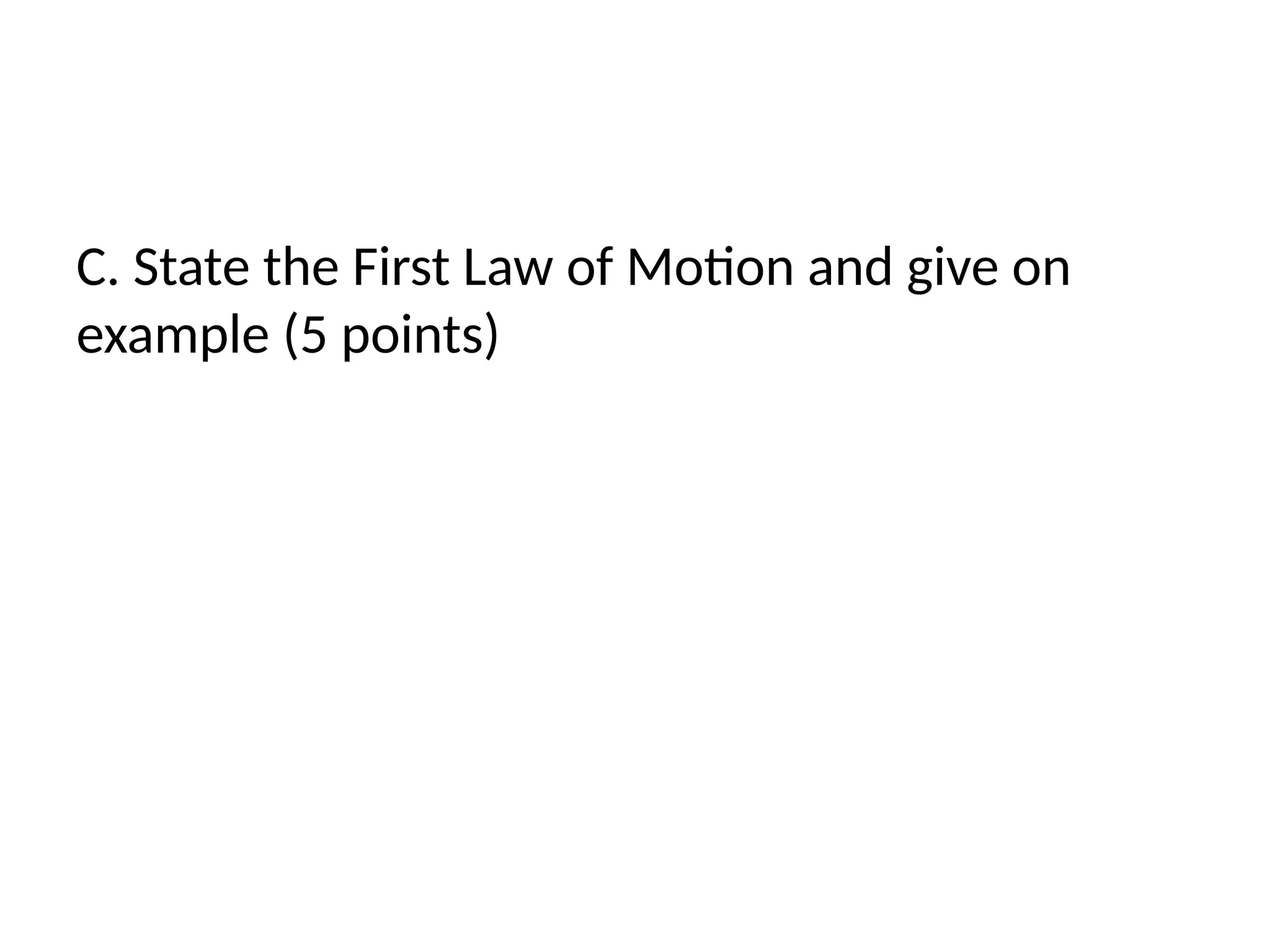 Grade 8 Science Quiz 1, Laws of Motion. | PPTX