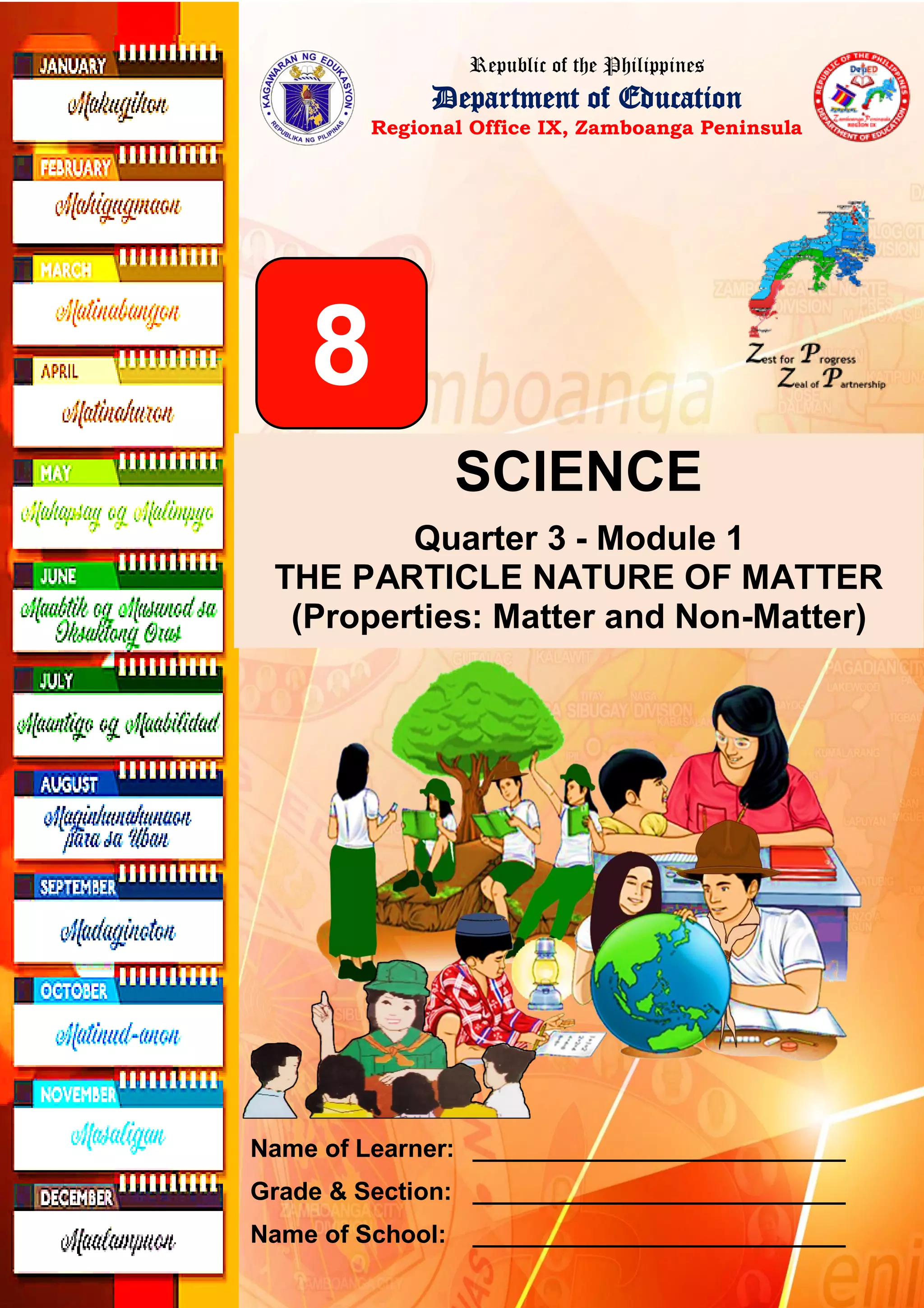 Science 8 module-1-version-3 | PDF