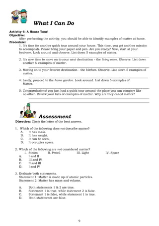 Science 8 module-1-version-3 | PDF