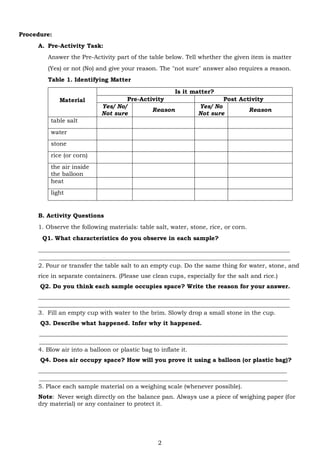 Science 8 module-1-version-3 | PDF