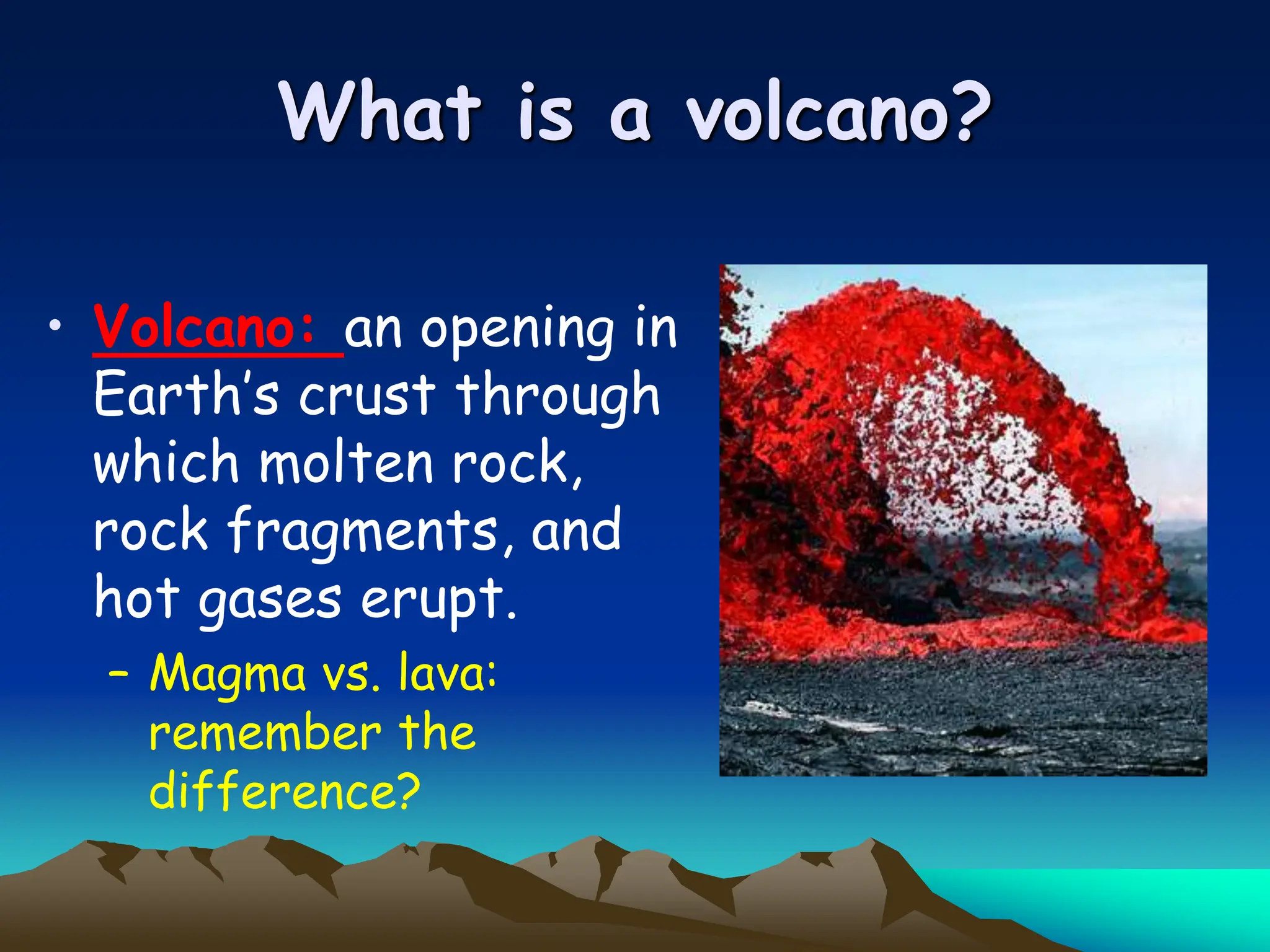 SCIENCE-9-Q3-VOLCANO-Parts and types including definitions and examples ...