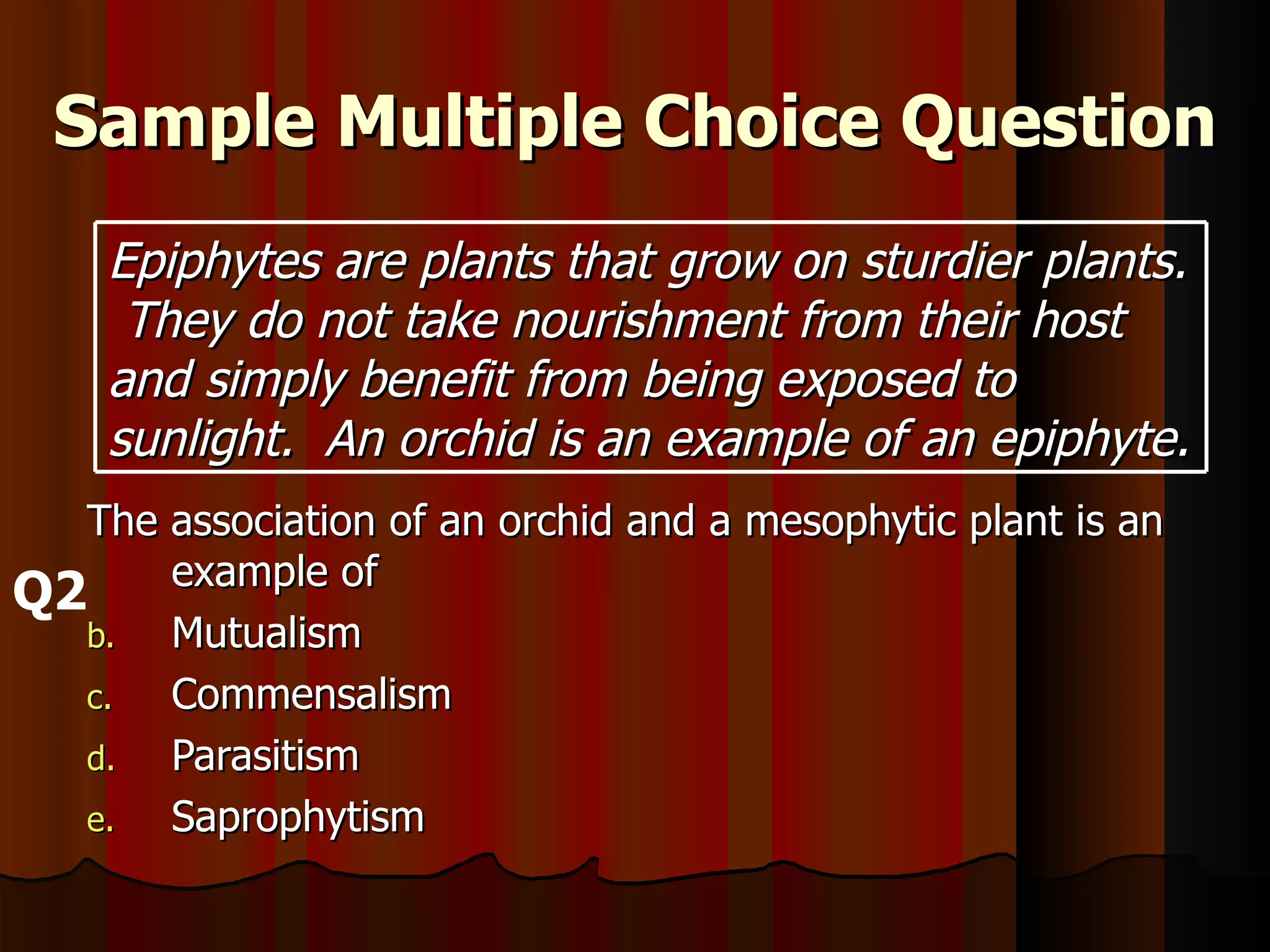 Science 9 Unit A Biological Diversity Section1.2 Lesson Interdependence ...
