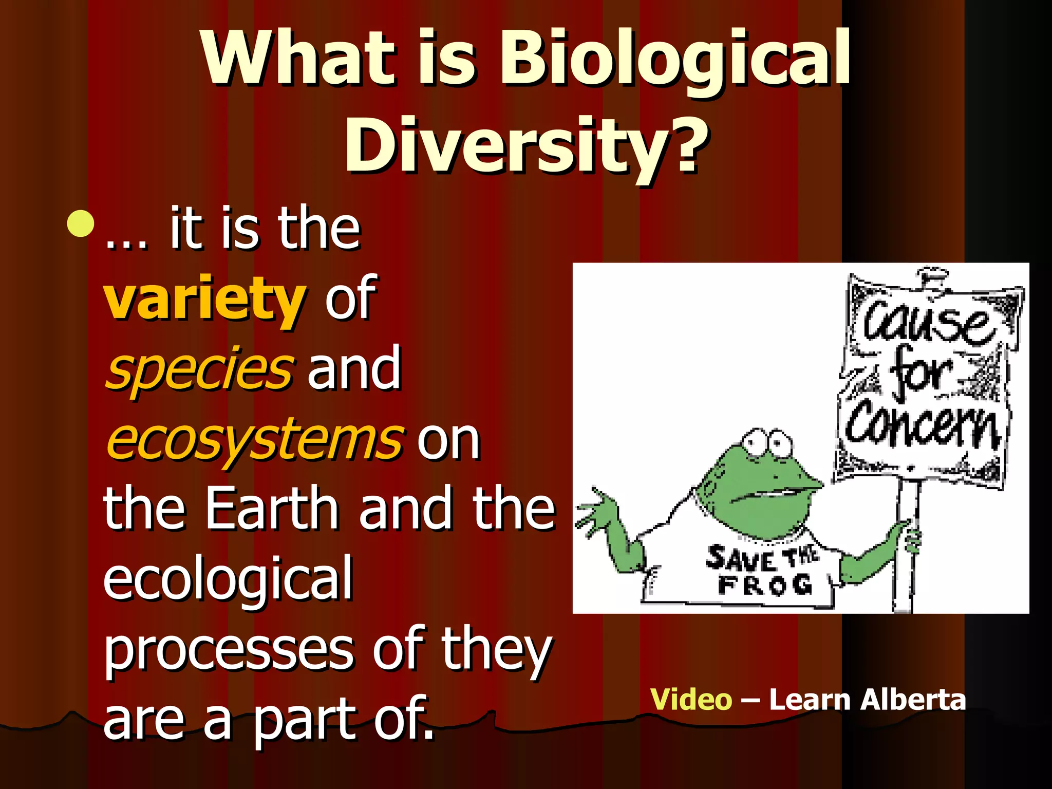 Science 9 Unit A Biological Diversity Section1 Lesson1 | PPT