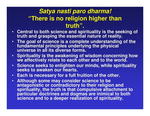 Science And Hinduism | PPT