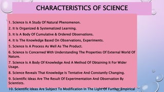 Science-B.Ed.-Dr.RakhiSawlani.pptx | Physics | Science