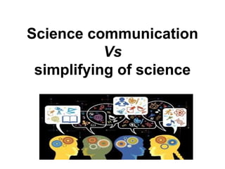 Science communication | PPT