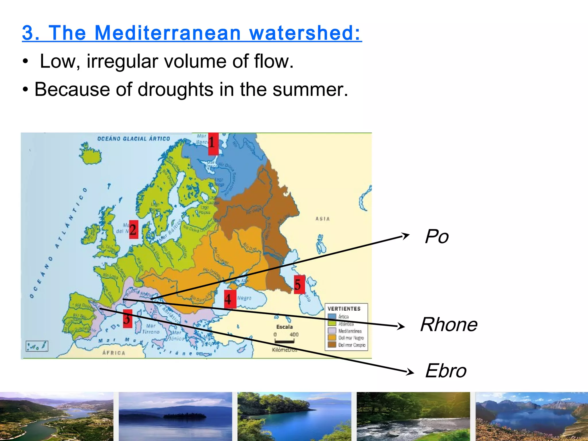 Science - European rivers and lakes | PPT