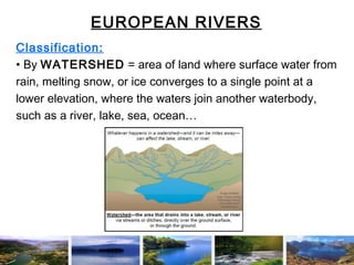Science - European rivers and lakes | PPT