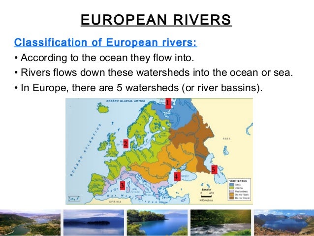 Science - European rivers and lakes