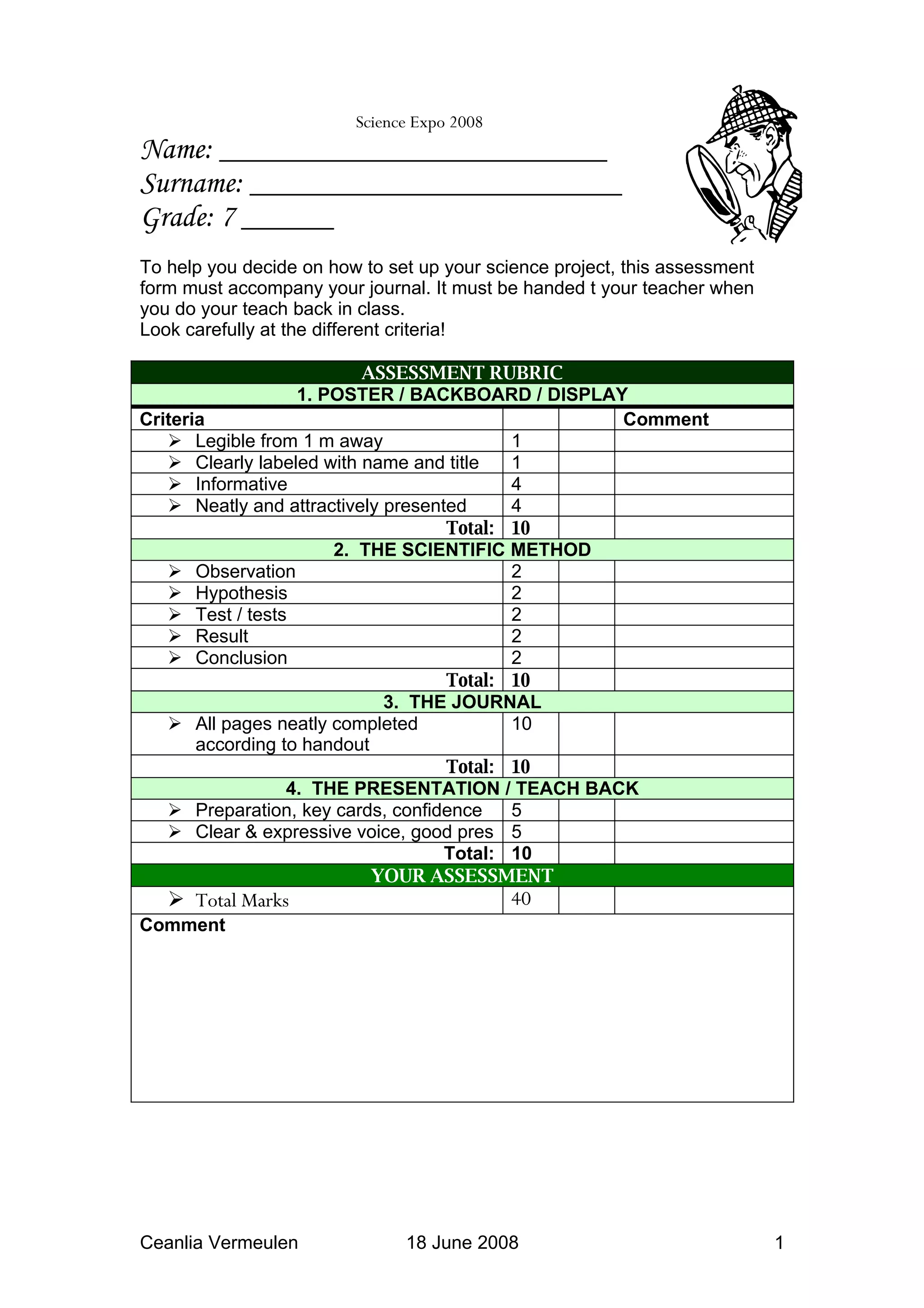 Science Expo 2008 | DOC