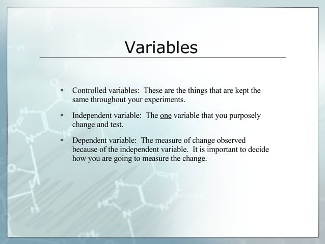 Science Fair Project | PPT