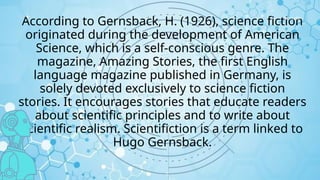 PowerPoint Presentation: Science Fiction | PPTX