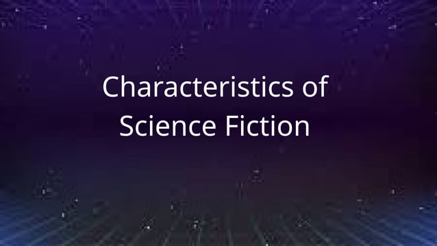 PowerPoint Presentation: Science Fiction | PPTX