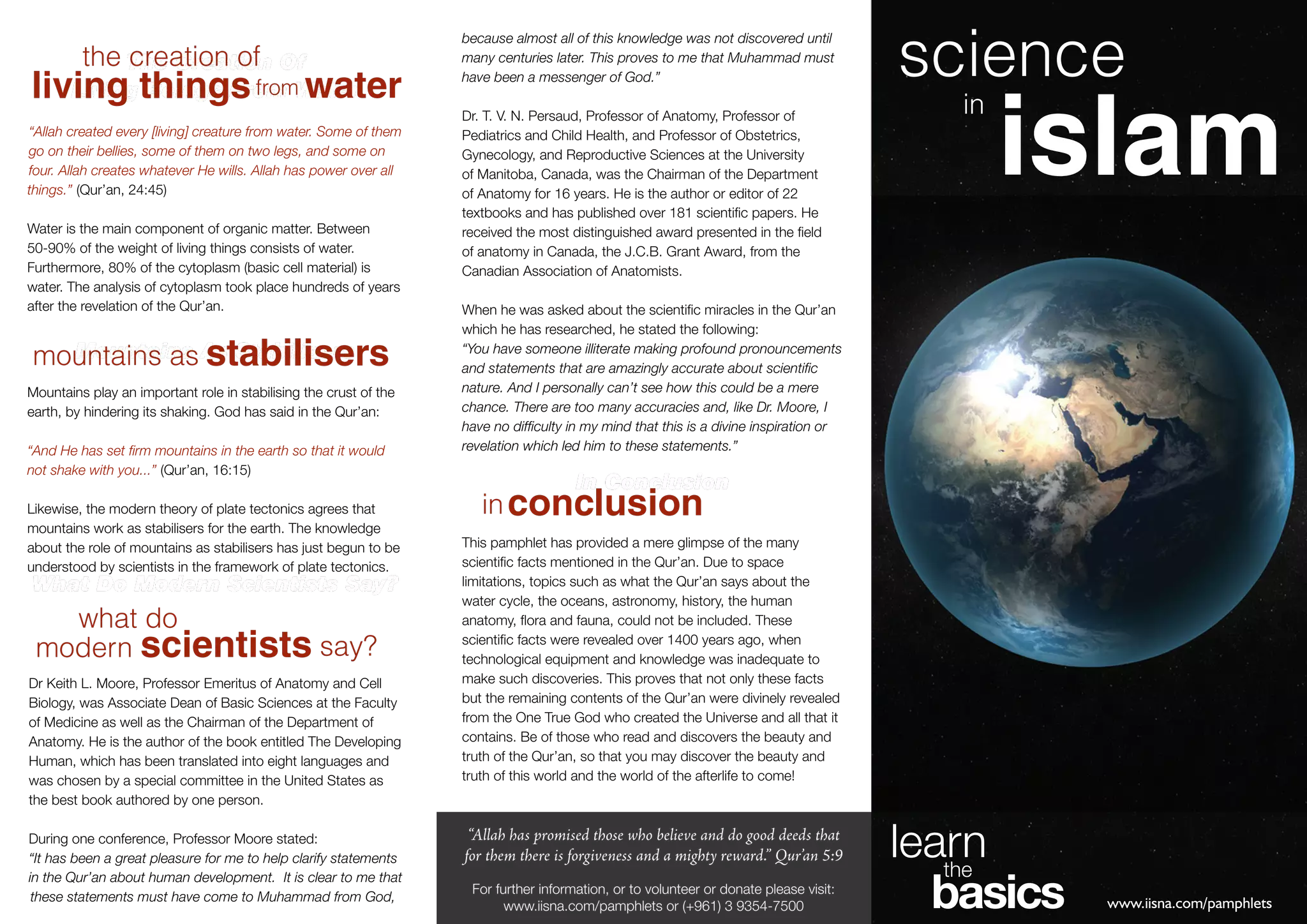 Science in Islam ( pamphlet ) | PDF | Geology | Science