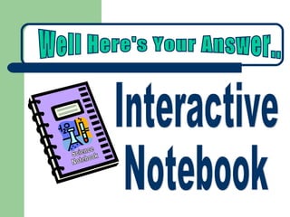 Science Interactive Notebook | PPT