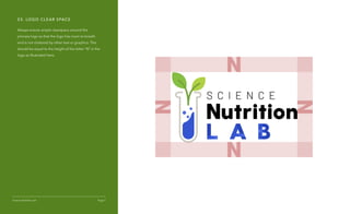 Science Nutrition Lab Brand Book | PDF