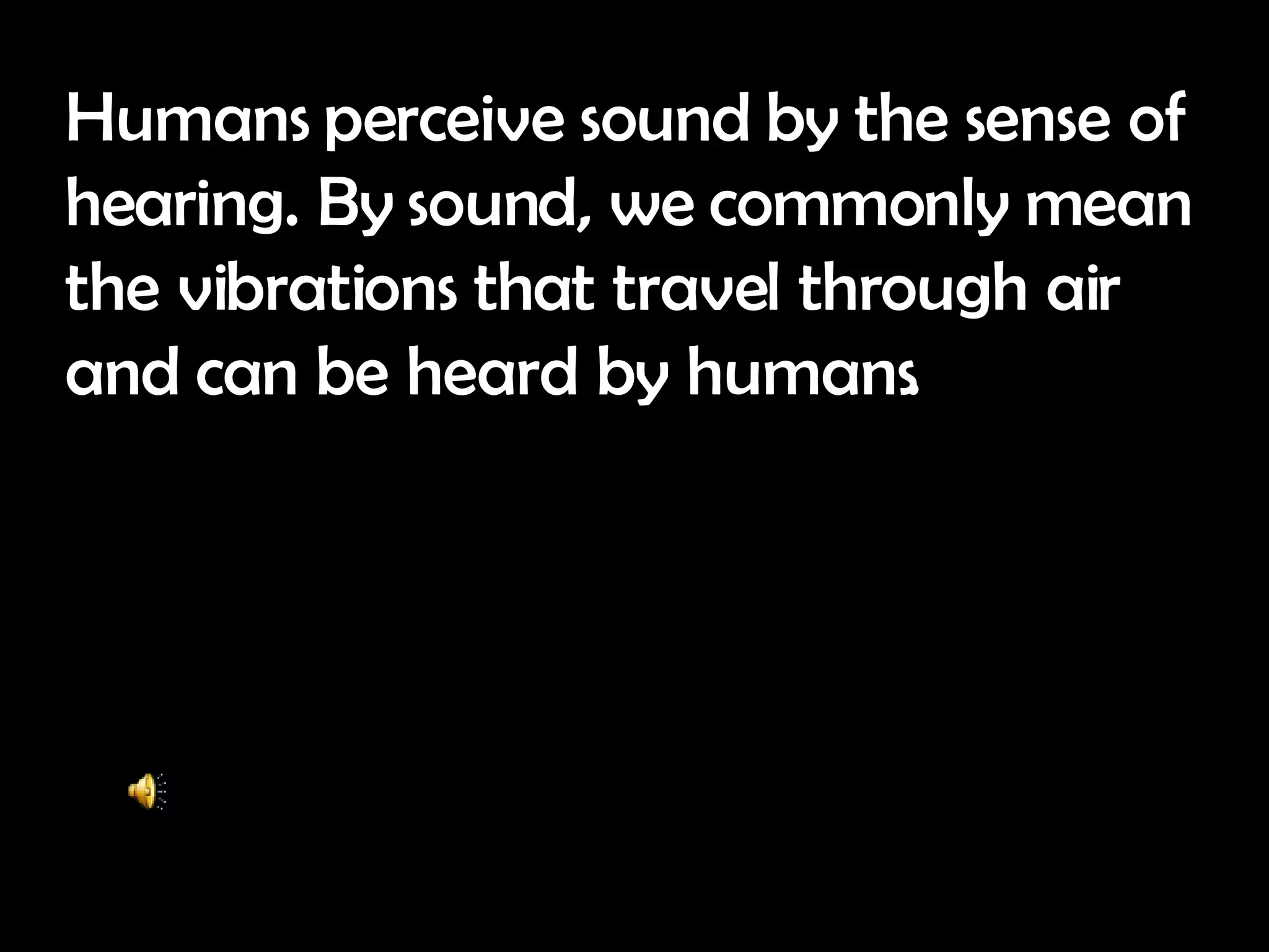 Science Of Sound | PPT