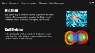 DNA and MUTATIONS | PPTX