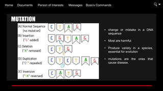 DNA and MUTATIONS | PPTX