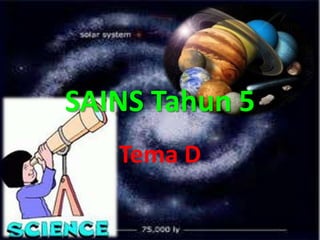 Science tahun 5- buruj | PPTX