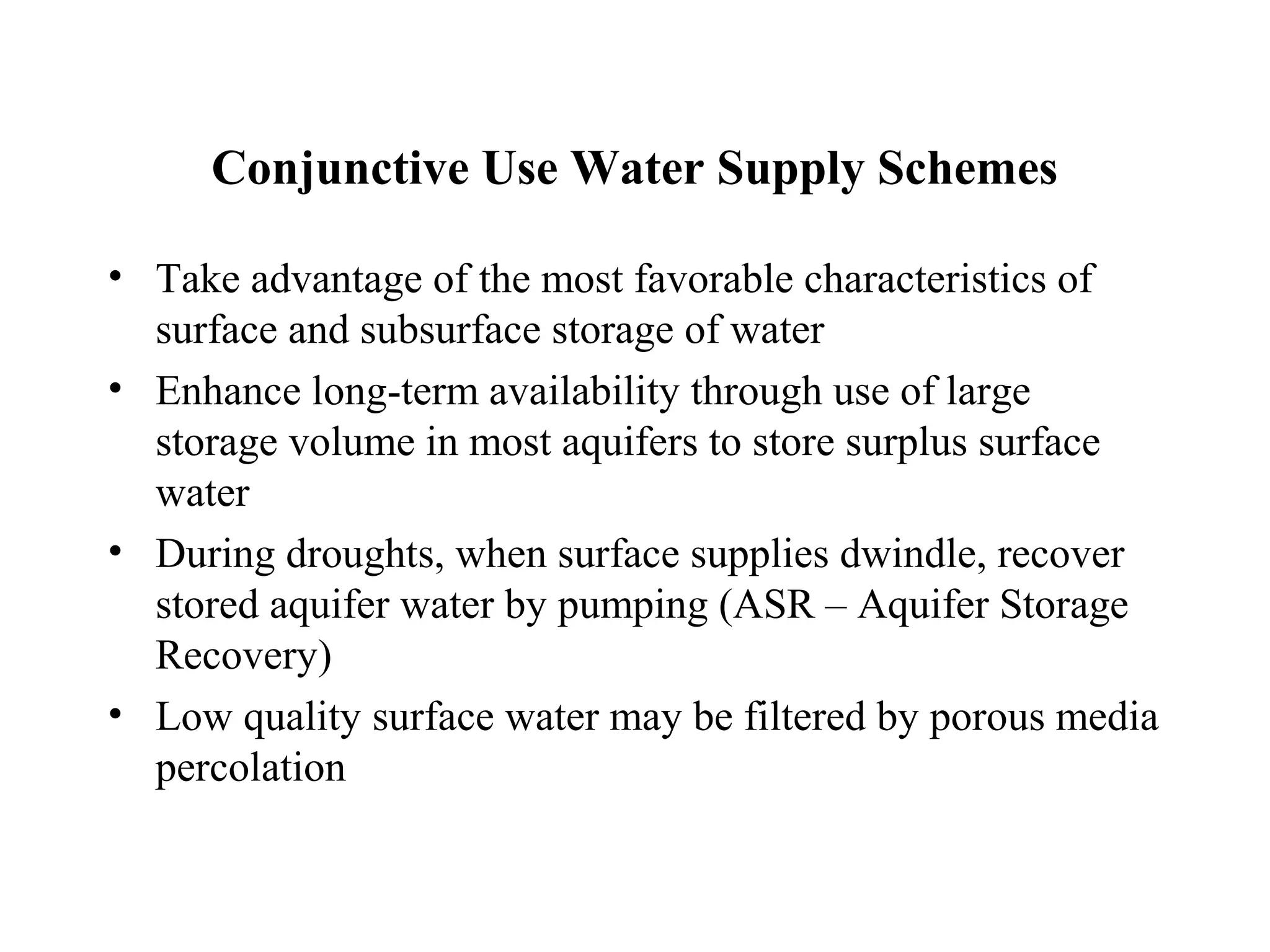 Science View Importance of Groundwater and Surface-Subsurface ...