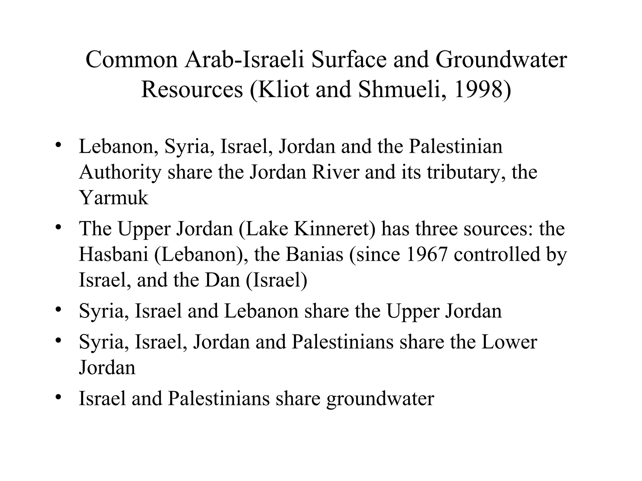 Science View Importance of Groundwater and Surface-Subsurface ...