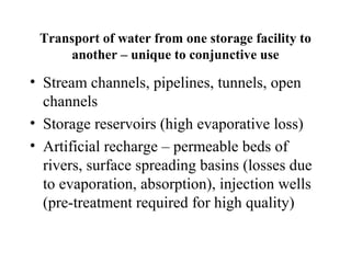 Science View Importance of Groundwater and Surface-Subsurface ...