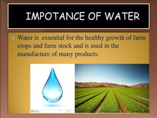 Science - Water – The Life Giving Liquid | PPTX