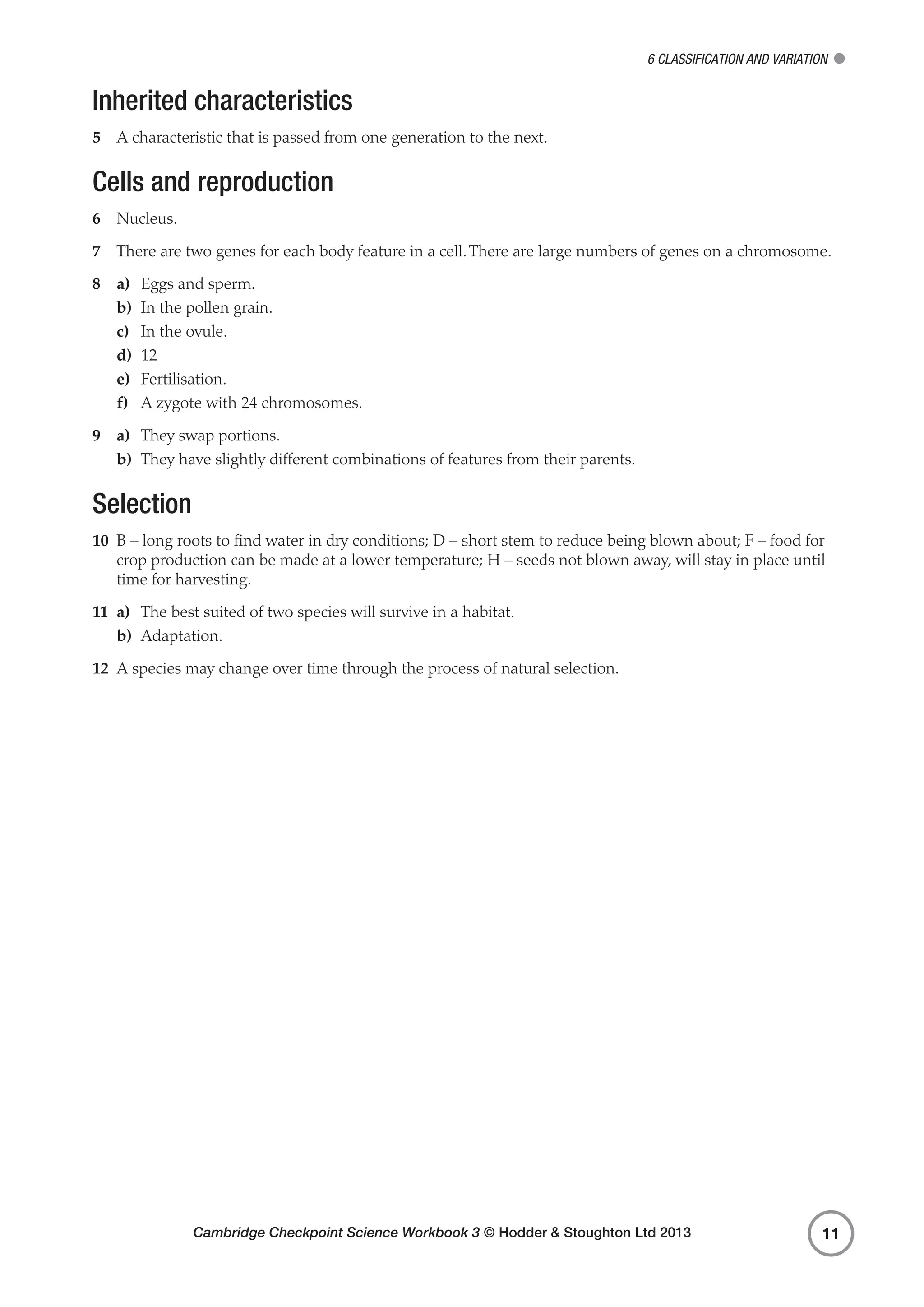 Science workbook-3-answers | PDF