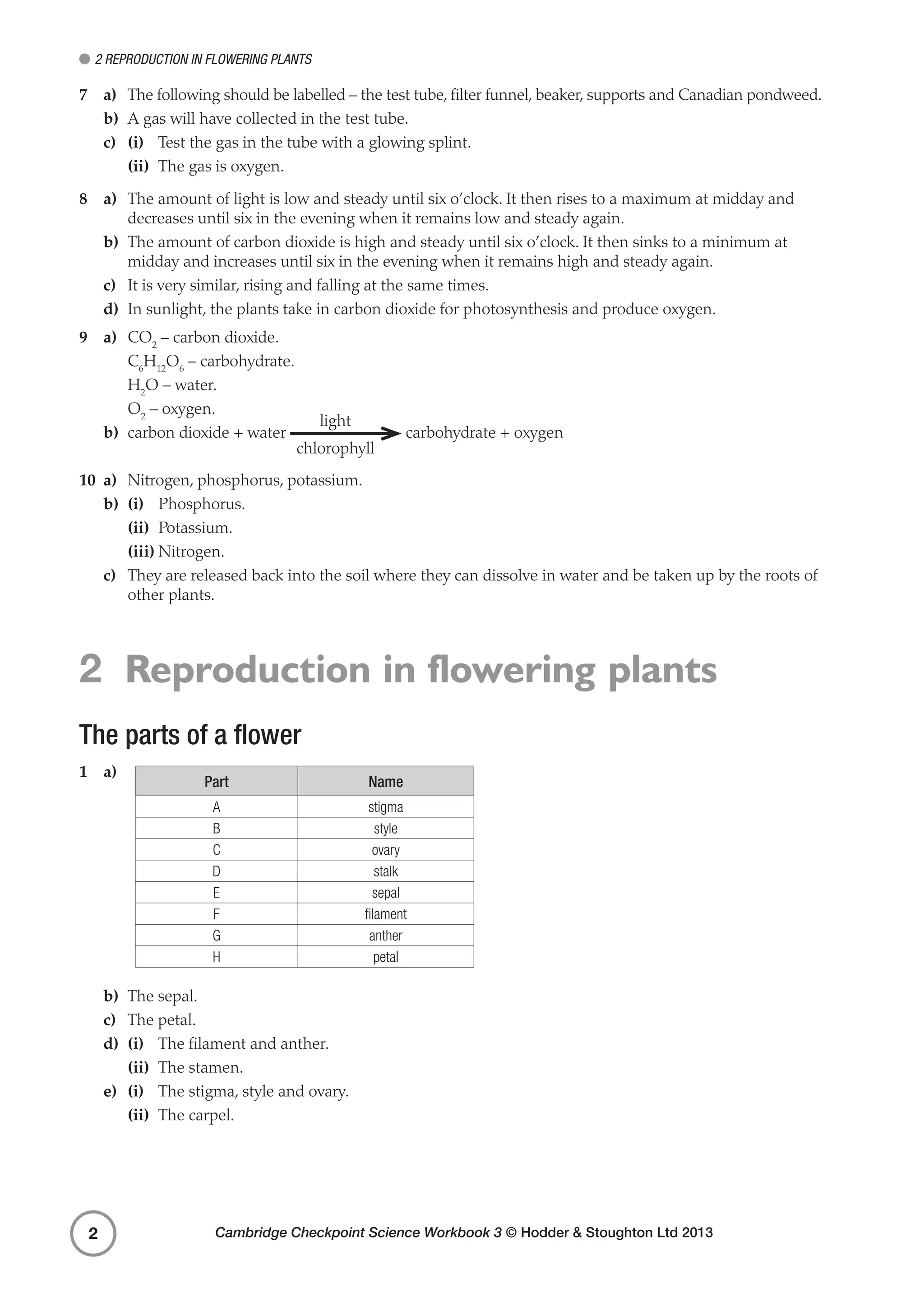 Science workbook-3-answers | PDF