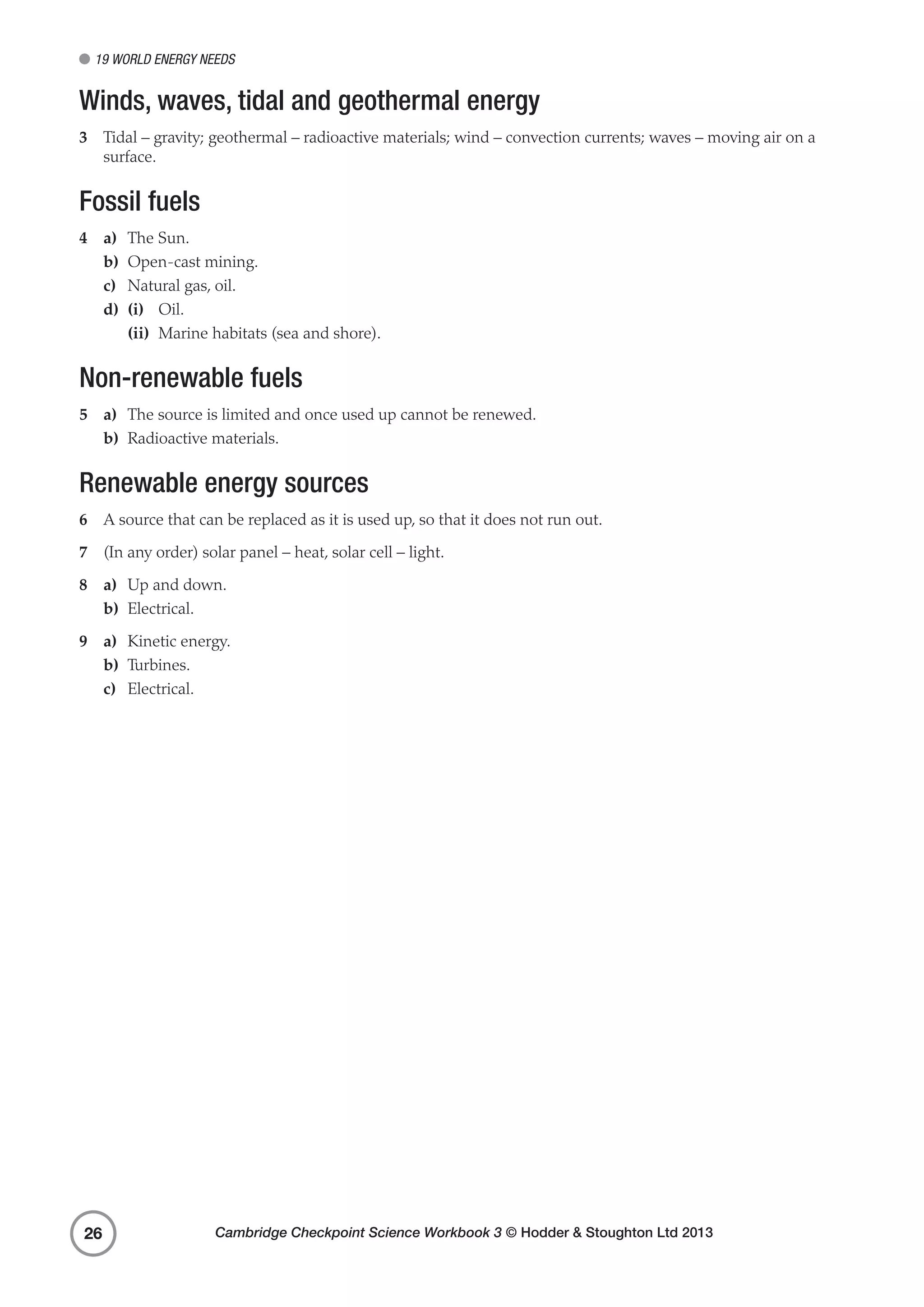 Science workbook-3-answers | PDF