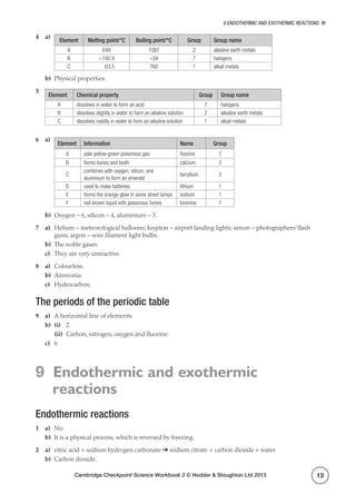 Science workbook-3-answers | PDF