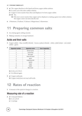 Science workbook-3-answers | PDF