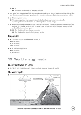 Science workbook-3-answers | PDF