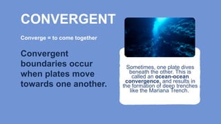 Science 10 - 3. Processes and Landforms Along With Convergence of ...