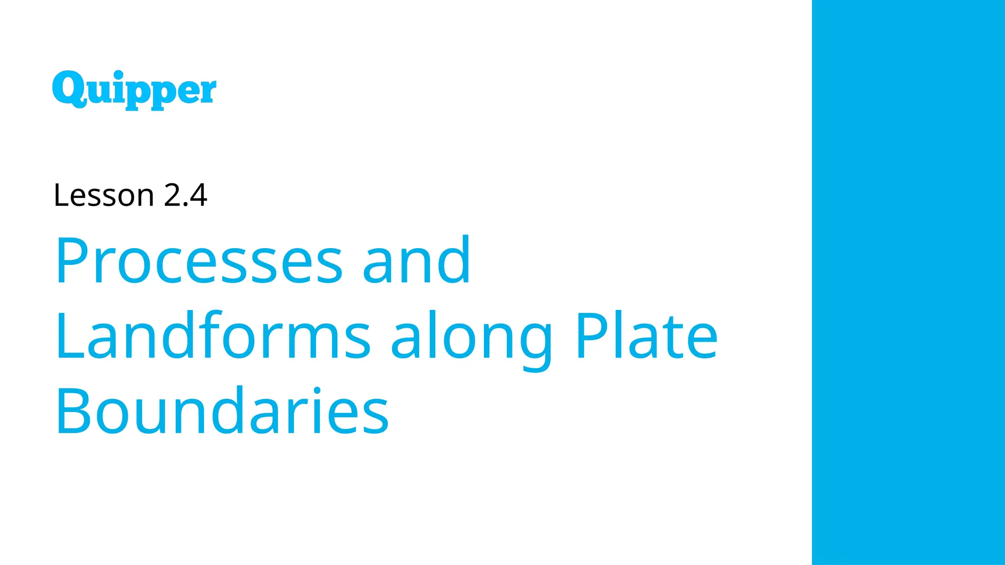 Science 10 2.4 Processes and Landforms along Plate Boundaries.pptx