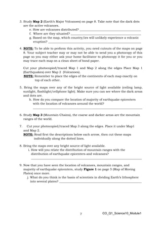 Science Volcanoes Earthquakes ,mountain | PDF