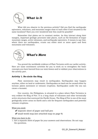 Science Volcanoes Earthquakes ,mountain | PDF