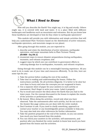 Science Volcanoes Earthquakes ,mountain | PDF