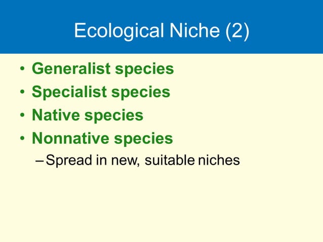 Science 10 Q3 lesson 4 evolution and biodiversity origins niches and ...
