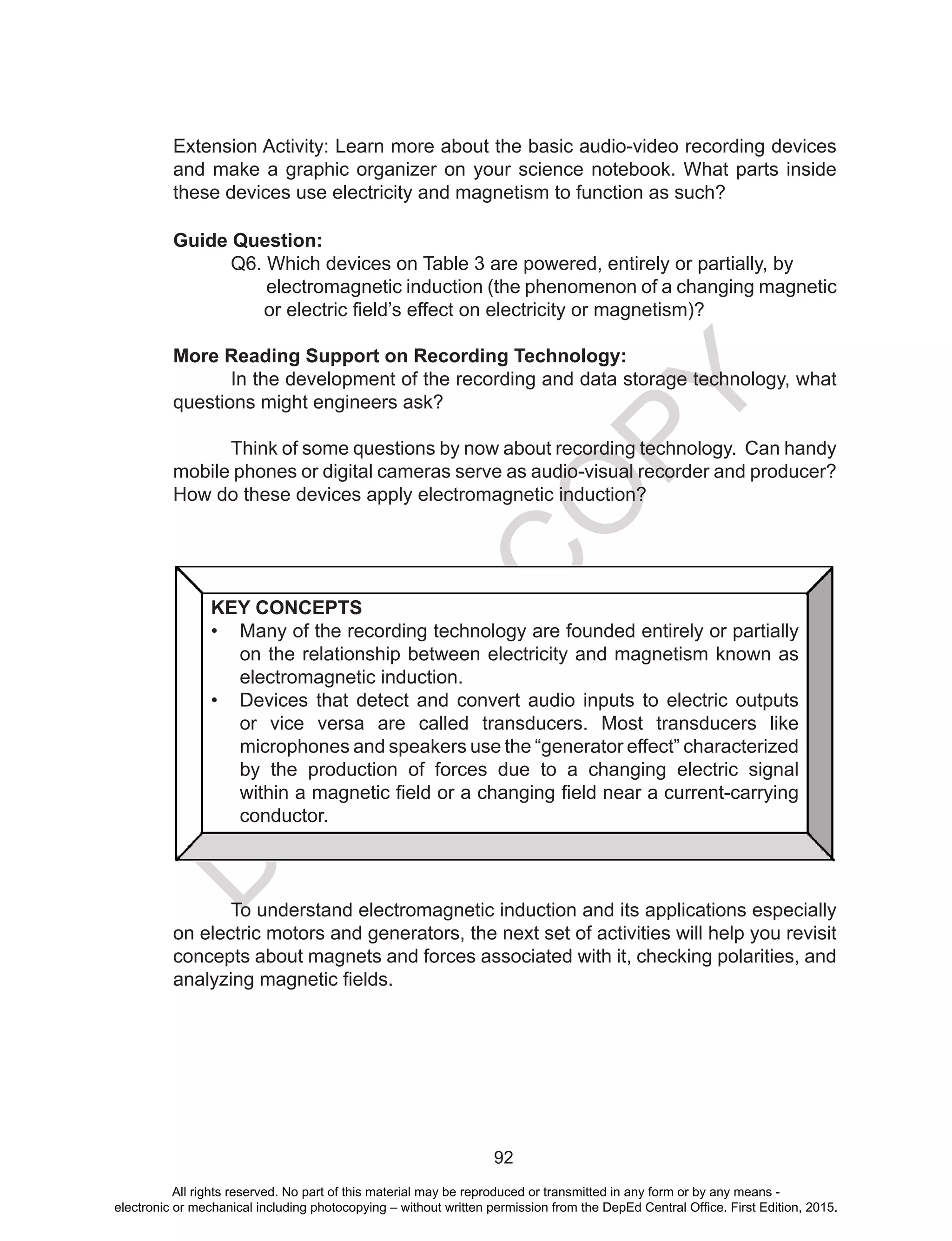Science 10 Unit 2 LM | PDF