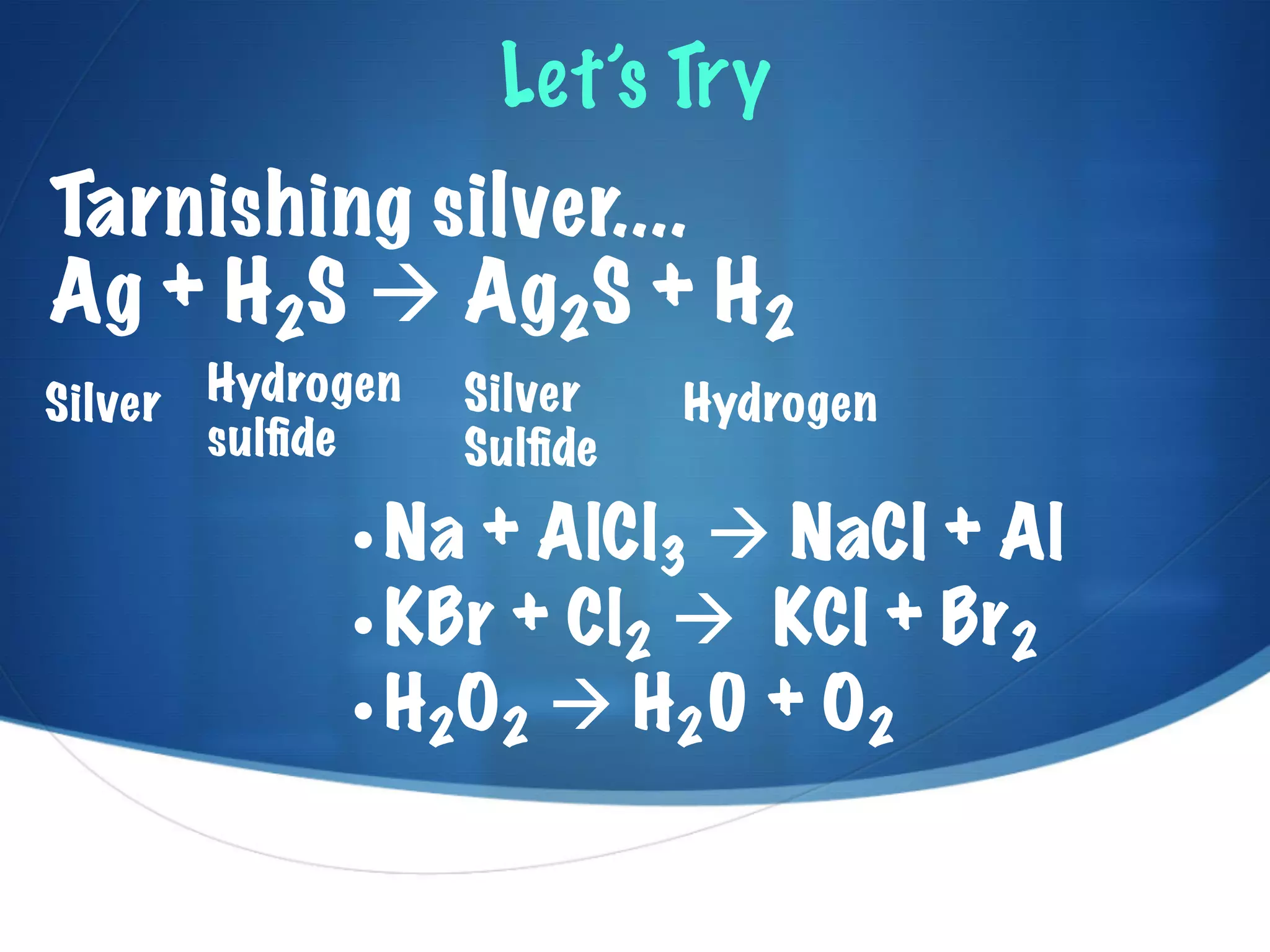2.1 Chemical Formulas and Equations | KEY