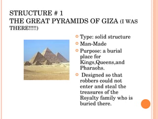 Man Made Solid Structures